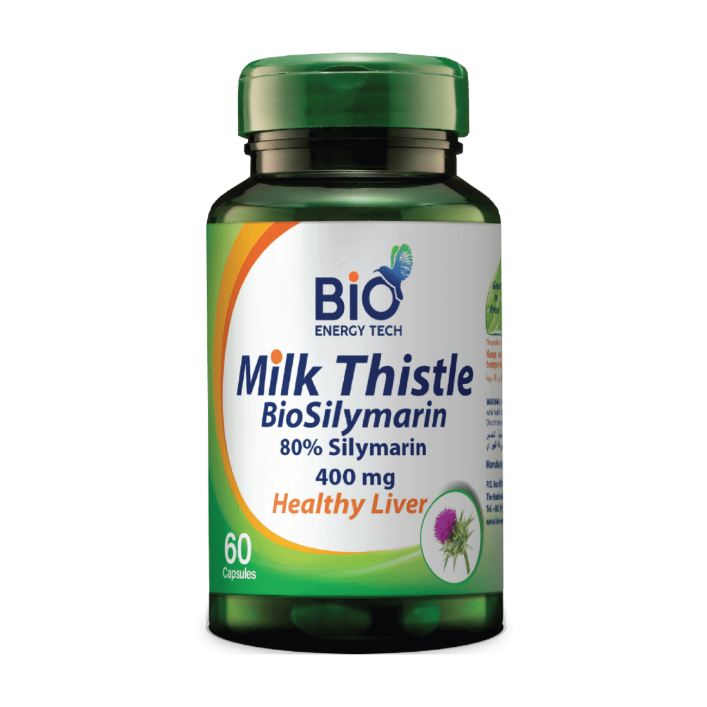 BioSilymarin 500 mg – Milk Thistle Capsules | Halal | BioEnergyTech Jordan