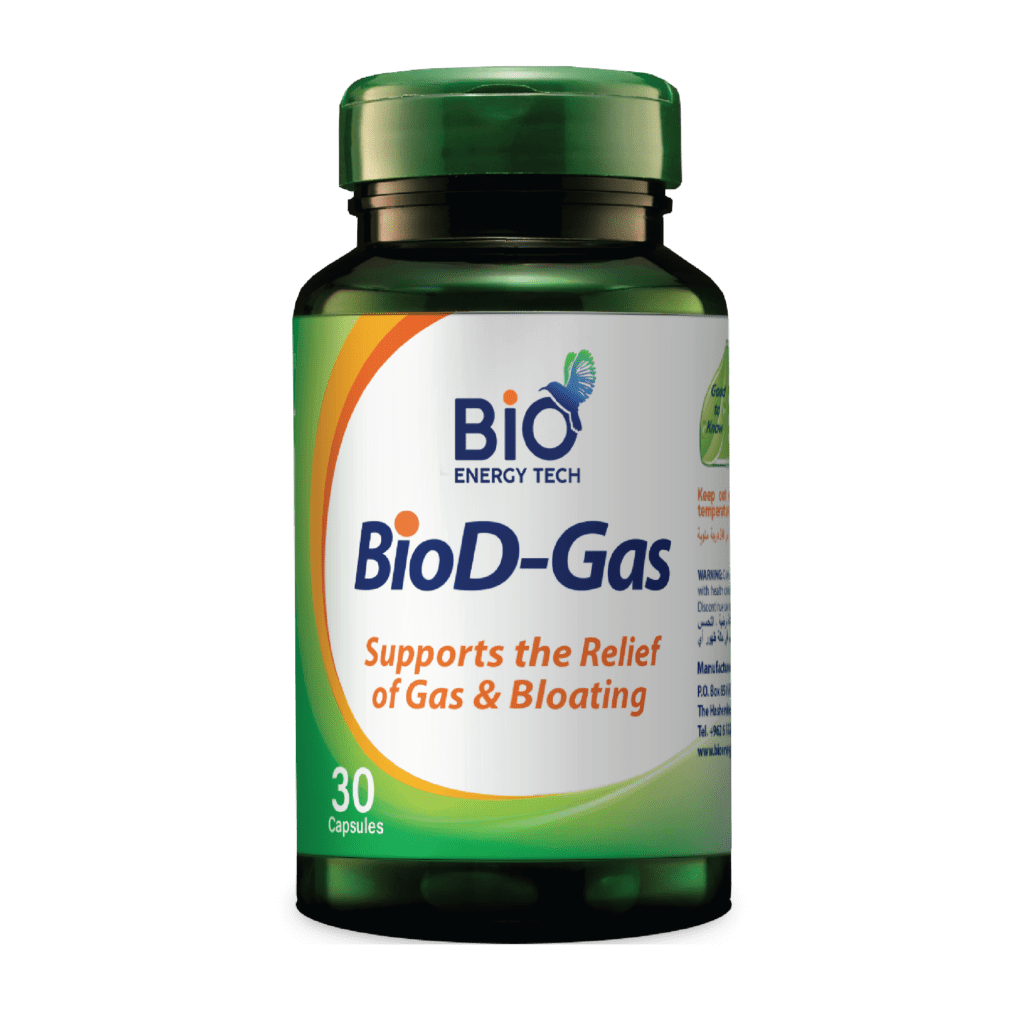 BioD-Gas | Natural Gas & Bloating Relief | Halal | BioEnergyTech Jordan