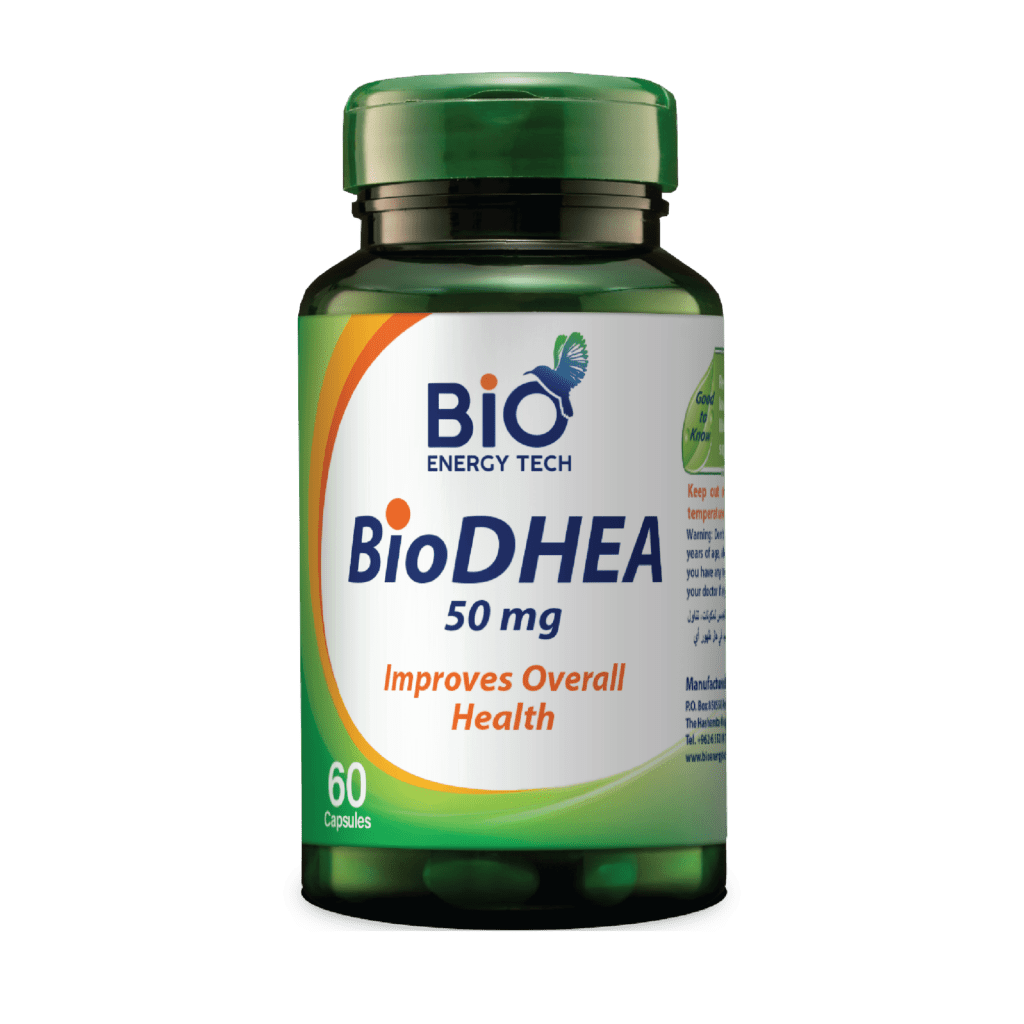 Bio DHEA 50 mg | Hormone Balance & Libido Support | Halal | BioEnergyTech Jordan